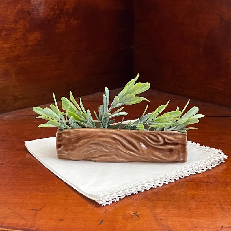 Log Vase - Etsy