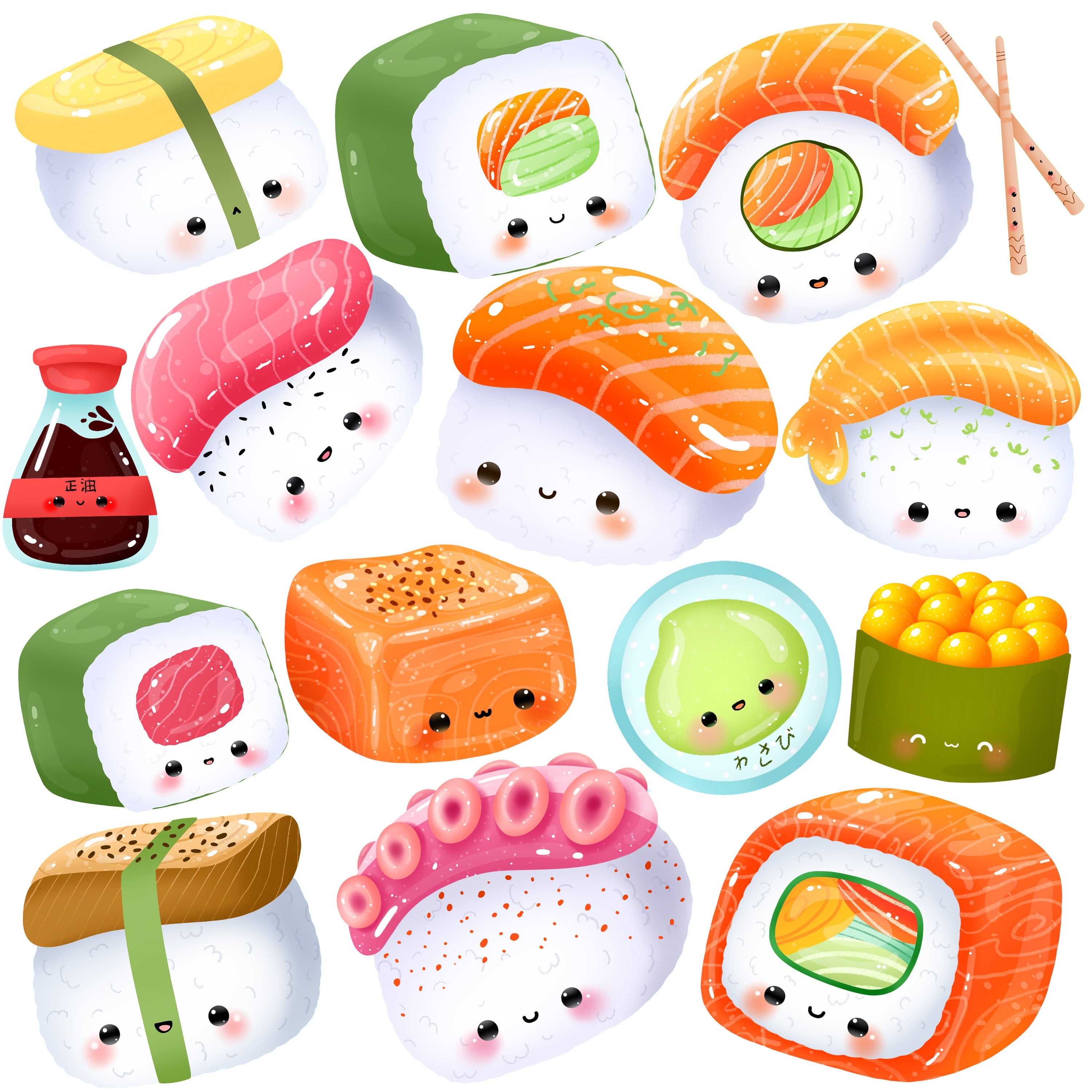 Sushi Clipart