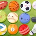 Cute Kawaii Printable Sports Balls Clipart / Commercial Use/ PNG - Etsy