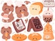Cute Kawaii Printable Bear Bakery Clipart Set / Commercial - Etsy Canada
