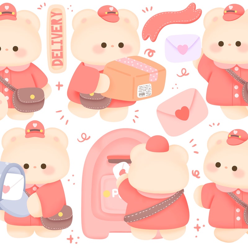 Happy Mail Clipart - Etsy