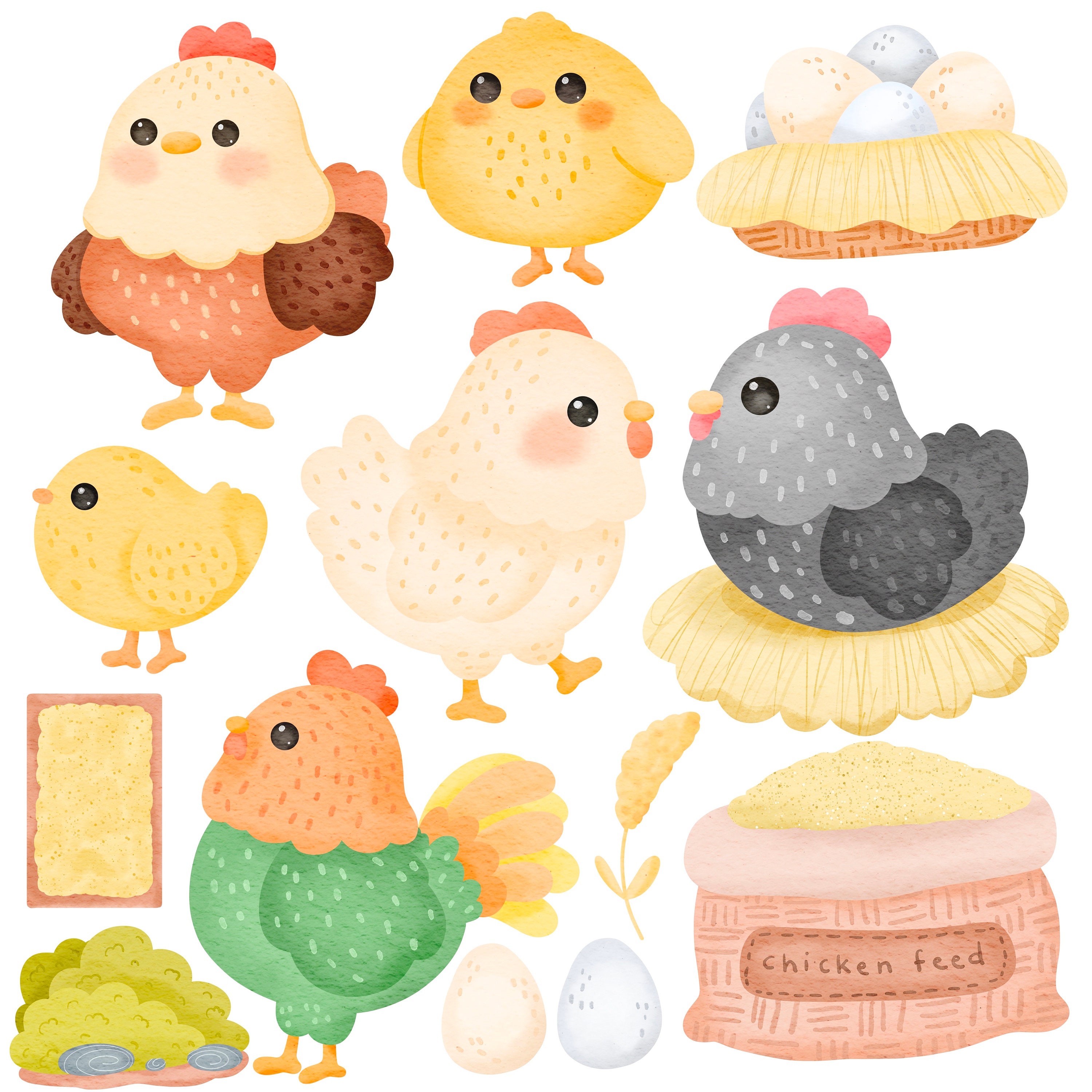 Chicken Feed Clipart