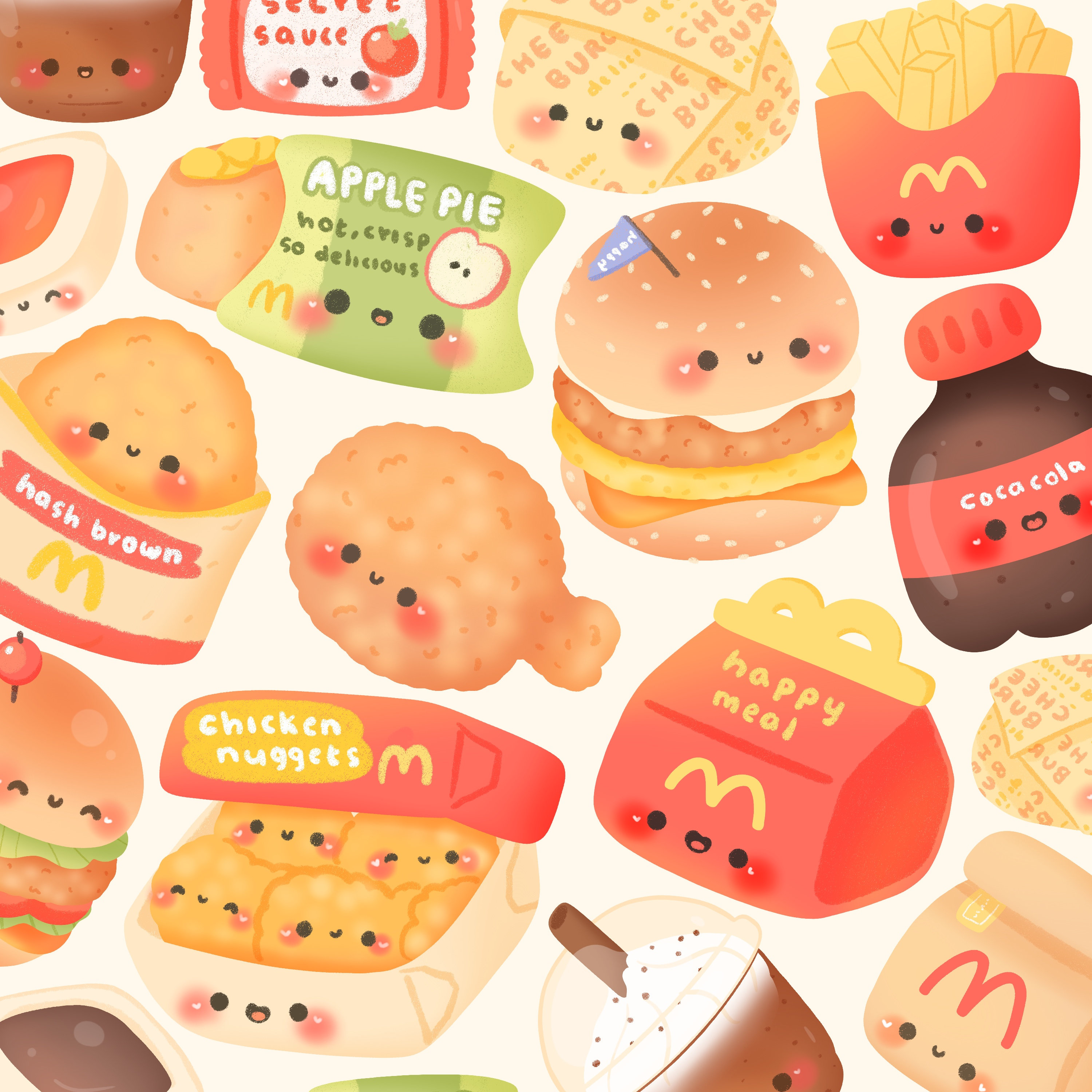 Mcdonald S Kawaii Wallpaper