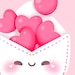 Cute Kawaii Printable Love Mail Postal Clipart / Commercial Use/ PNG - Etsy