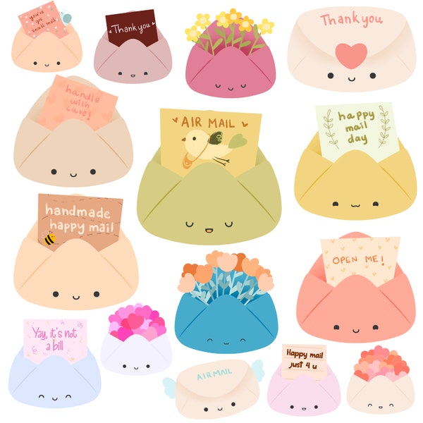 Cute Envelopes - Etsy