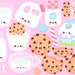 Cute Kawaii Printable Milk and Cookies Clipart / Commercial Use/ PNG - Etsy