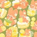 Cute Kawaii Printable Fox Pie Shop Clipart / Commercial Use/ PNG - Etsy