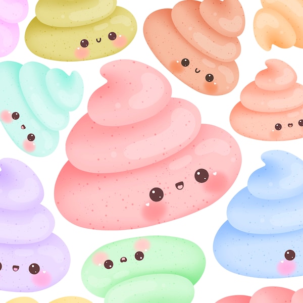 Caca kawaii - Etsy France