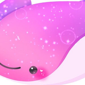 Cute Kawaii Printable Magical Stingrays Clipart / Commercial Use/ PNG ...