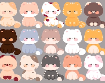 Cute Kawaii Printable Lemons Clipart / Commercial Use/ PNG - Etsy