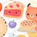 Cute Kawaii Printable Fox Pie Shop Clipart / Commercial Use/ PNG - Etsy ...