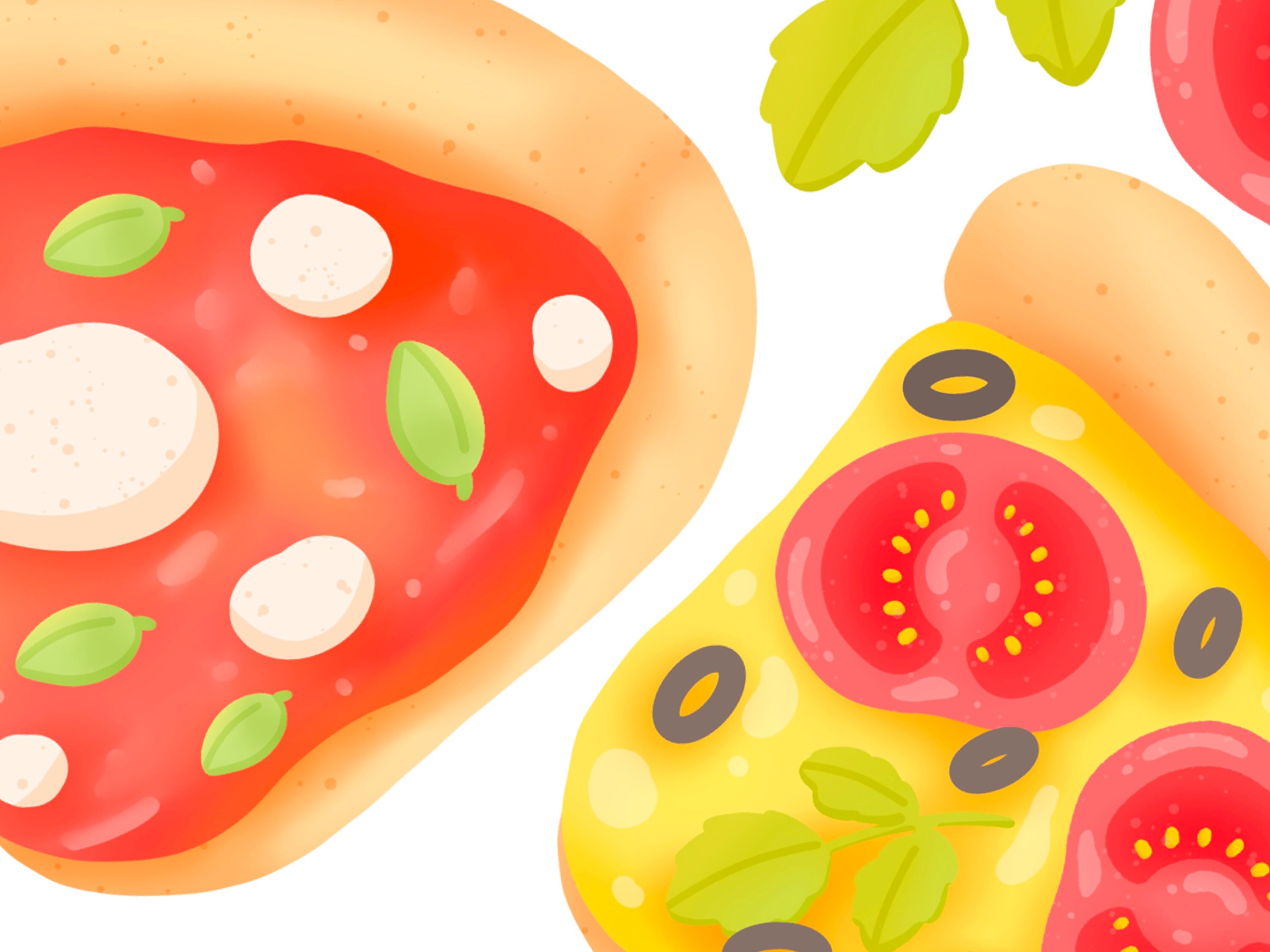 Cute Kawaii Printable Pizza Clipart / Commercial Use/ PNG - Etsy