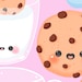 Cute Kawaii Printable Milk and Cookies Clipart / Commercial Use/ PNG - Etsy