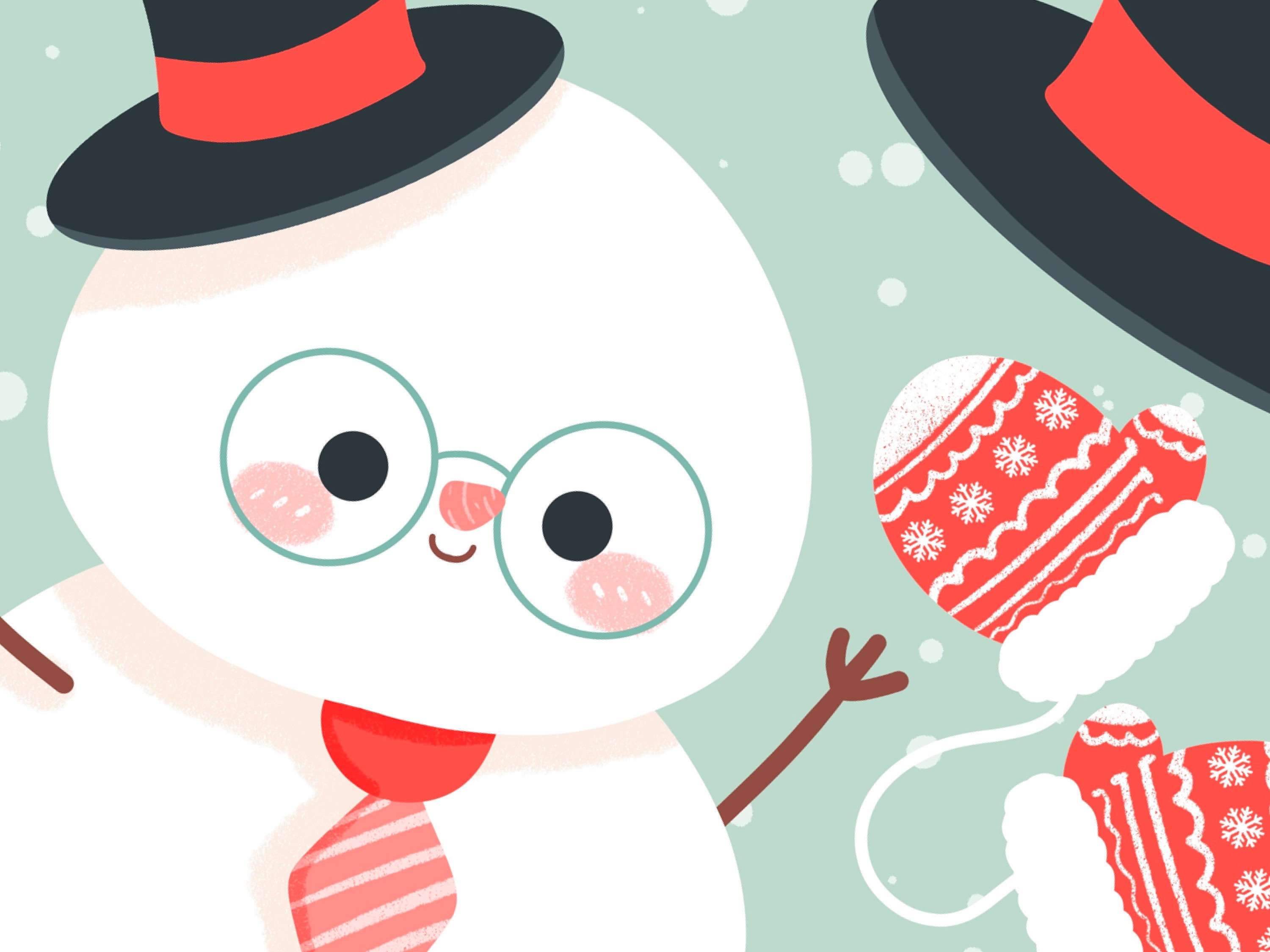 Cute Kawaii Printable Snowman Clipart / Commercial Use/ PNG - Etsy