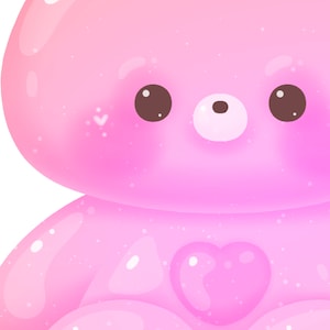 Printable Kawaii Shiny Gummy Bear Clipart / Commercial Use/ PNG - Etsy