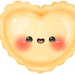 Cute Printable Kawaii Stuffed Pasta Ravioli Clipart / Commercial Use ...