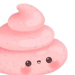 Cute Kawaii Printable Pastel Poop Alpaca Clipart / Commercial Use/ PNG ...
