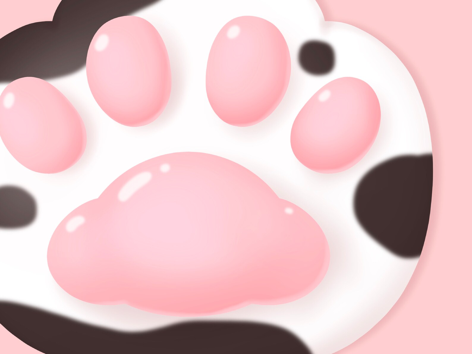 Cute Kawaii Printable Cat Paw Toebeans Clipart / Commercial - Etsy
