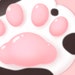 Cute Kawaii Printable Cat Paw Toebeans Clipart / Commercial Use/ PNG - Etsy