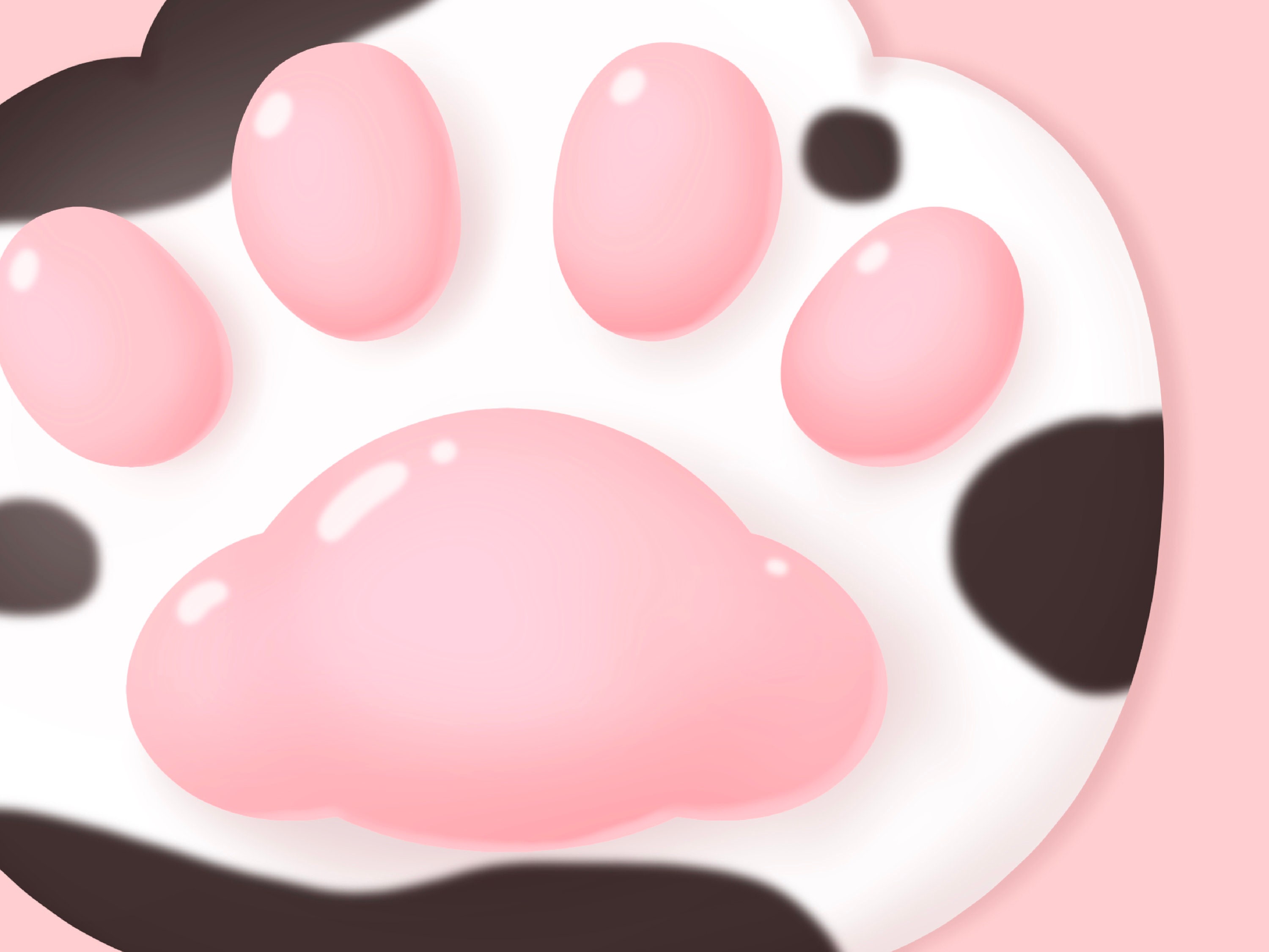 Cute Kawaii Printable Cat Paw Toebeans Clipart / Commercial - Etsy