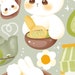 Cute Kawaii Printable Matcha Bunny Clipart / Commercial Use/ PNG - Etsy