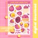 Cute Printable Sticker Sheet Sweet Potato Frens / Commercial Use/ PNG ...