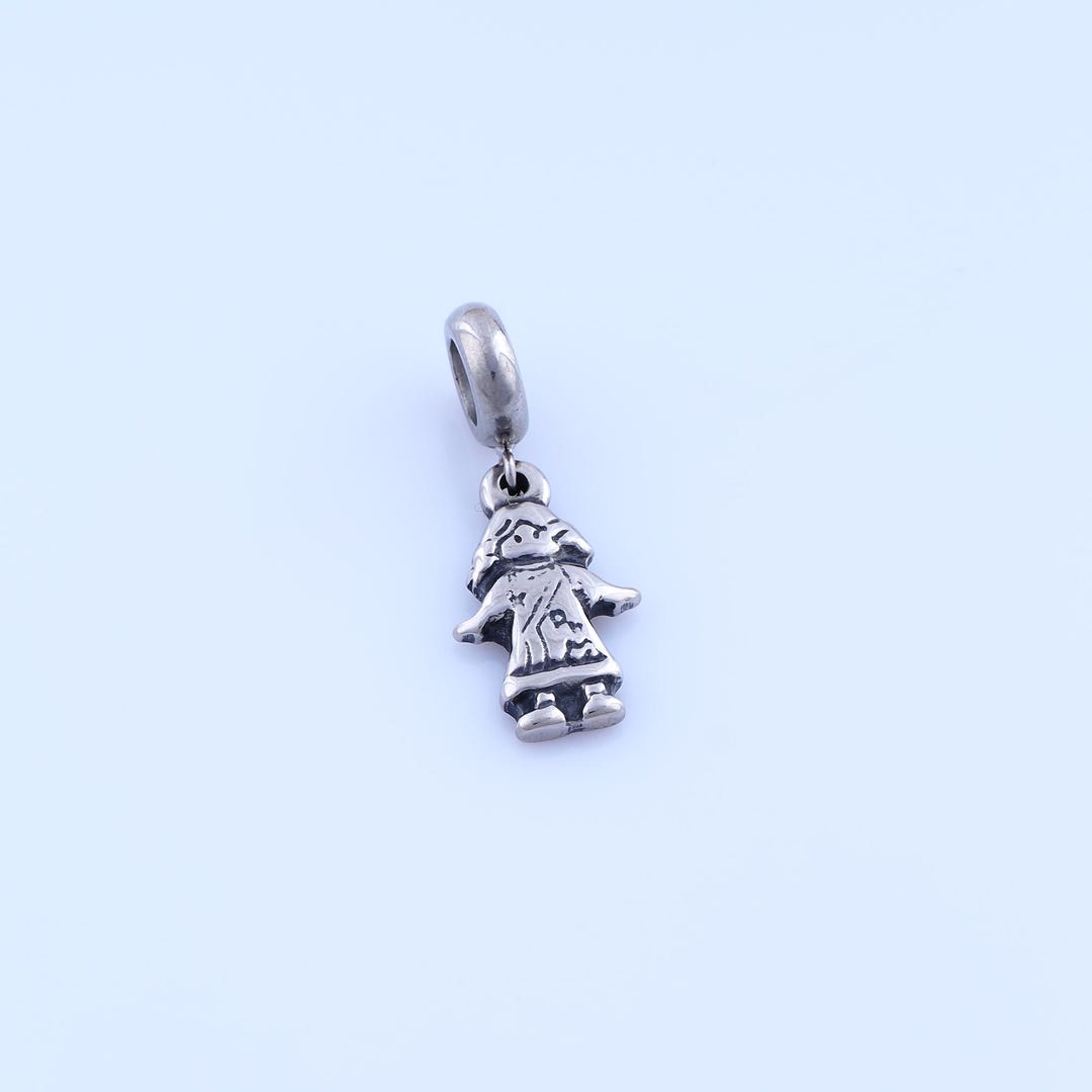 Steel Character Pendant,girl Charms,stainless Steel Character Charms ...