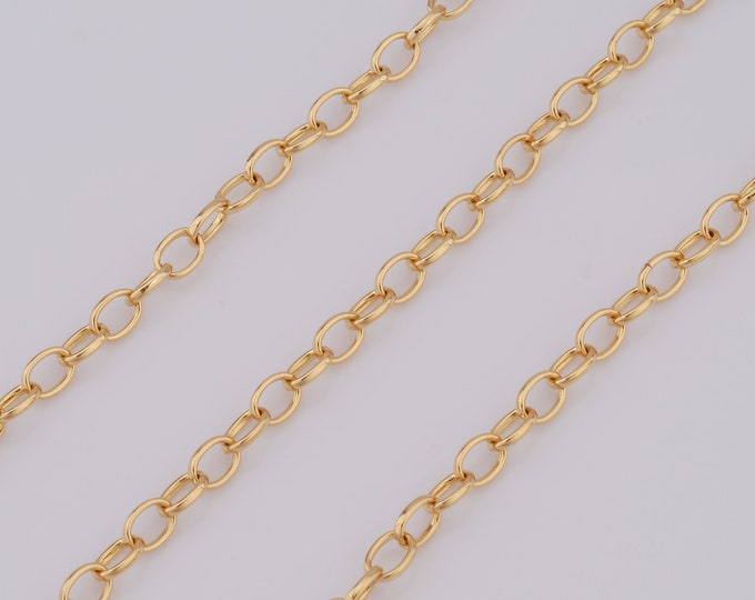 Rolo Chains Gold Rolo Chains, 18K Gold Filled Specialchain, Semi ...