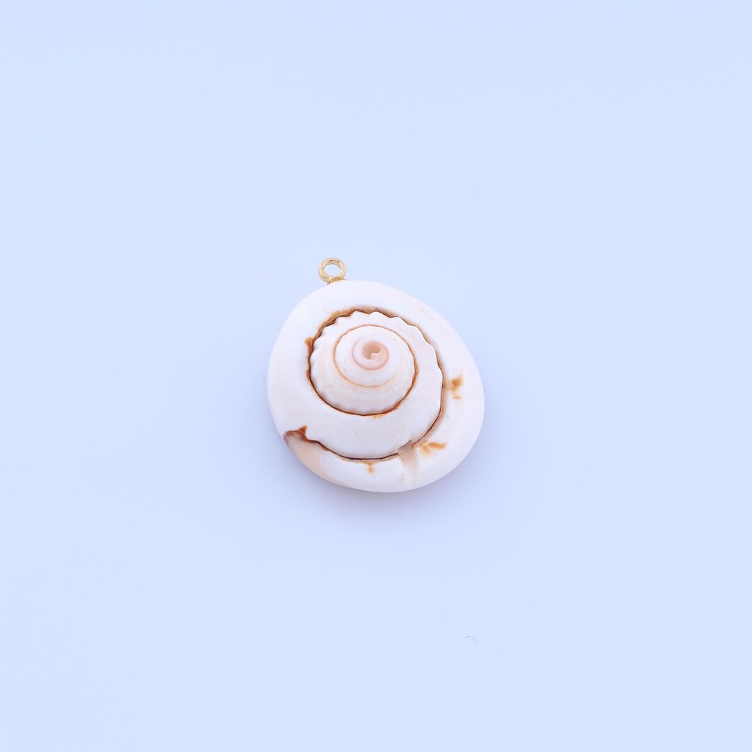 Gold Snail Shell Pendant, 18K Gold Filled Shell Charms,snail Shell ...