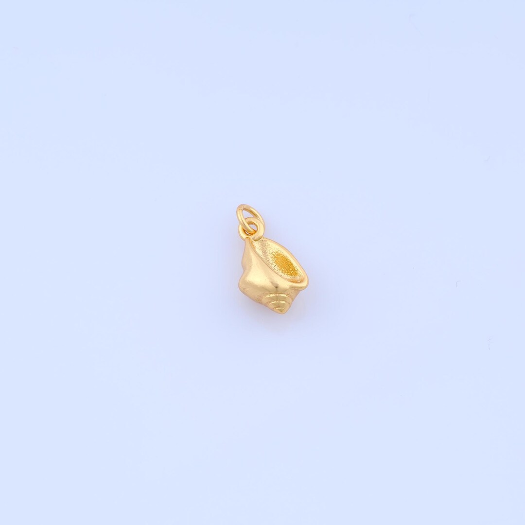 5 Pcs Conch Pendant, 18K Gold Filled Conch Charms,conch Charms, DIY ...