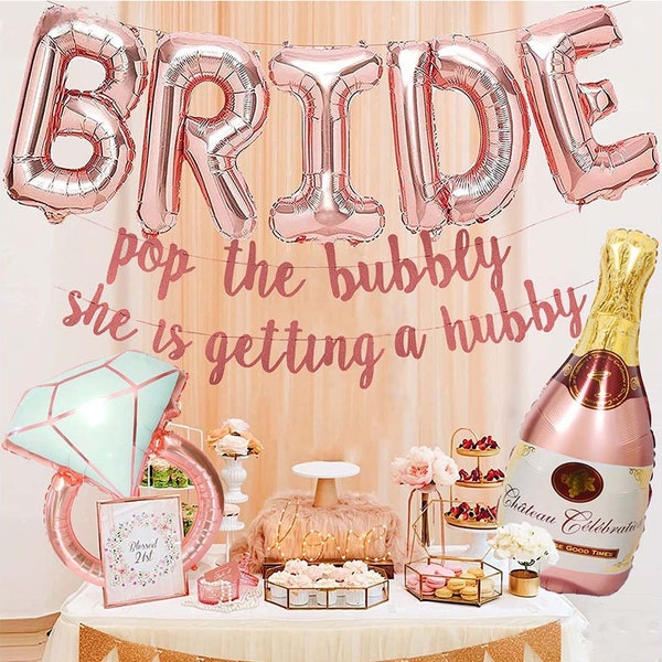 Pop The Bubbly Shes Getting A Hubby Etsy
