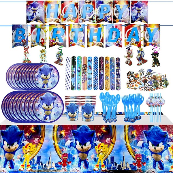 Sonic the Hedgehog Tablecloth - Etsy