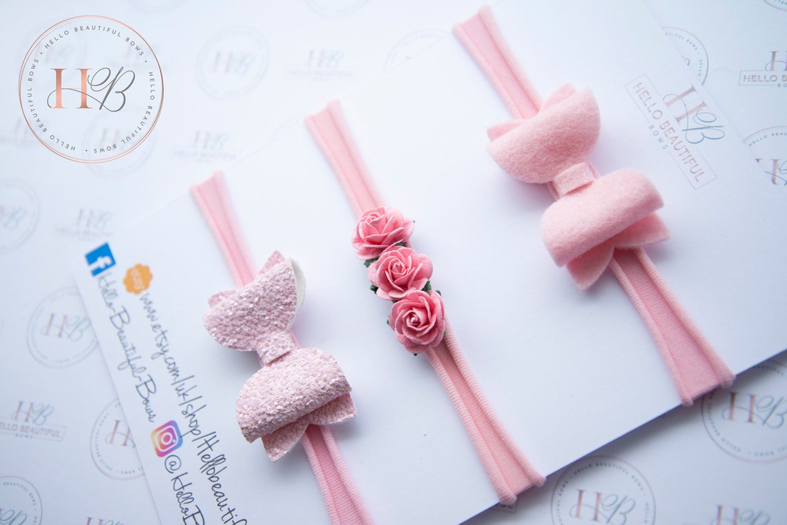 Baby Headbands Baby Girl Headbands Spring Headbands Baby - Etsy