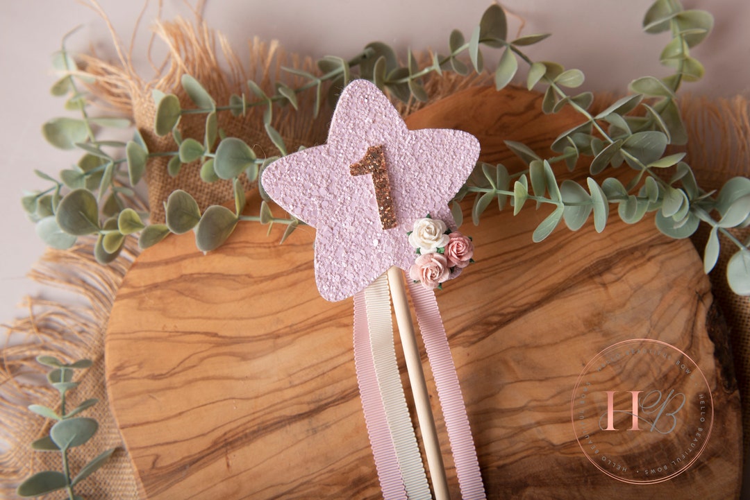 Birthday Wand, Princess Birthday Wand, Personalised Wand, First ...