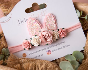 Easter Pastel Rainbow Headband Fascinator. Easter Flower Crown ...