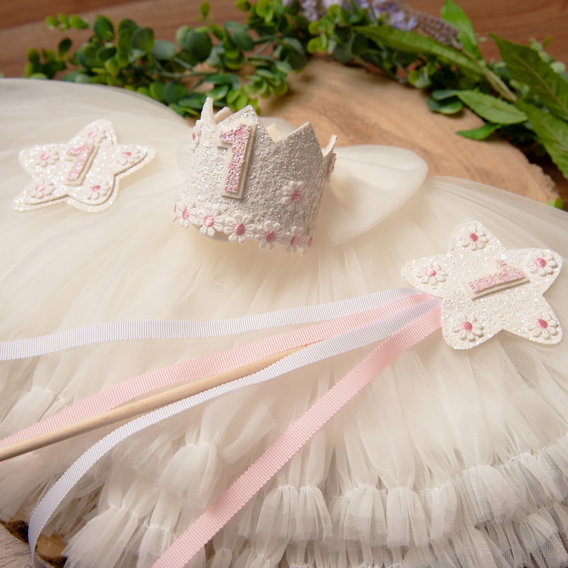 Custom Birthday Tutu Set All Ages Birthday Crown Birthday Badge ...