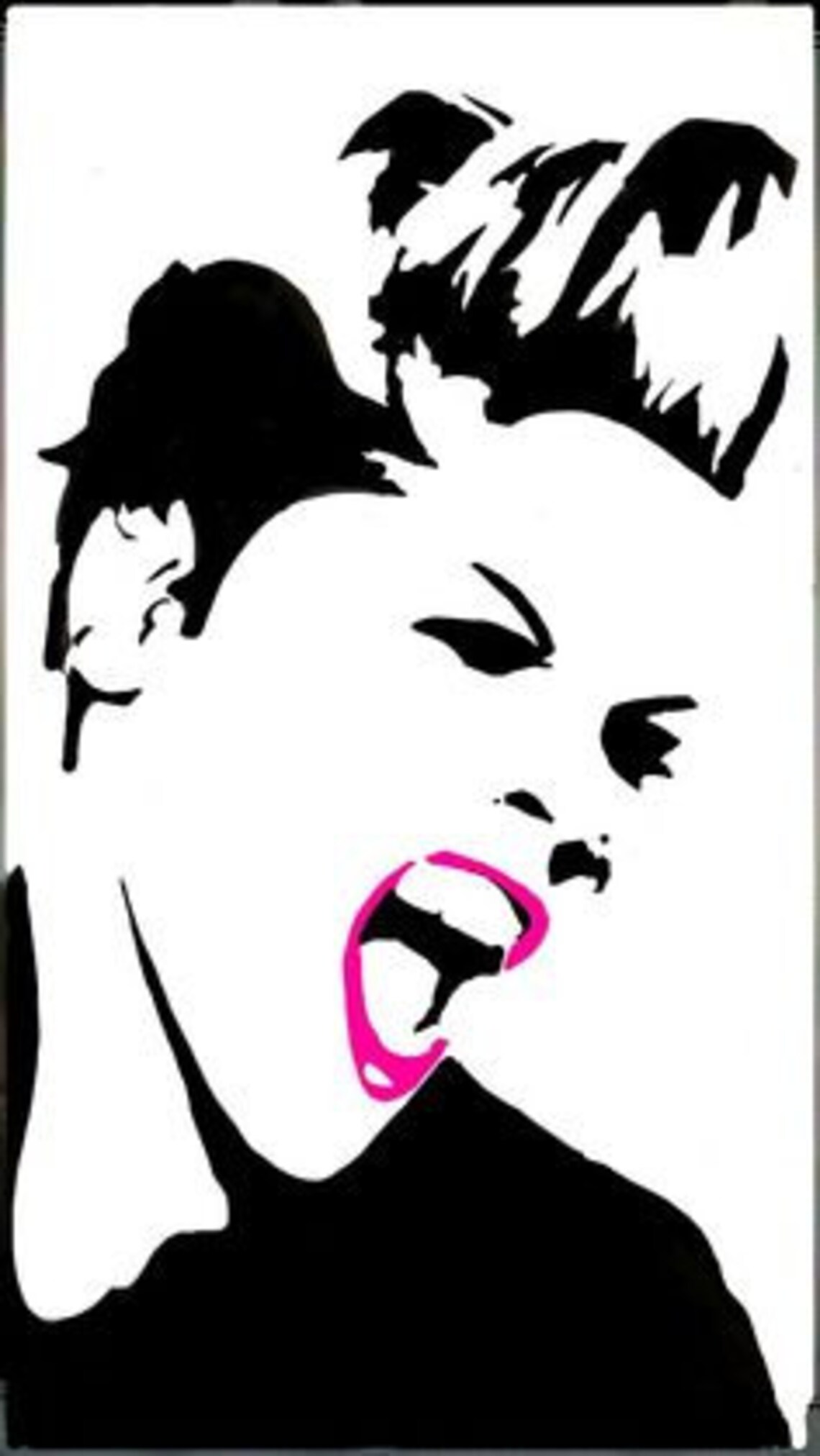 Pink SVG I Singer I Music SVG - Etsy