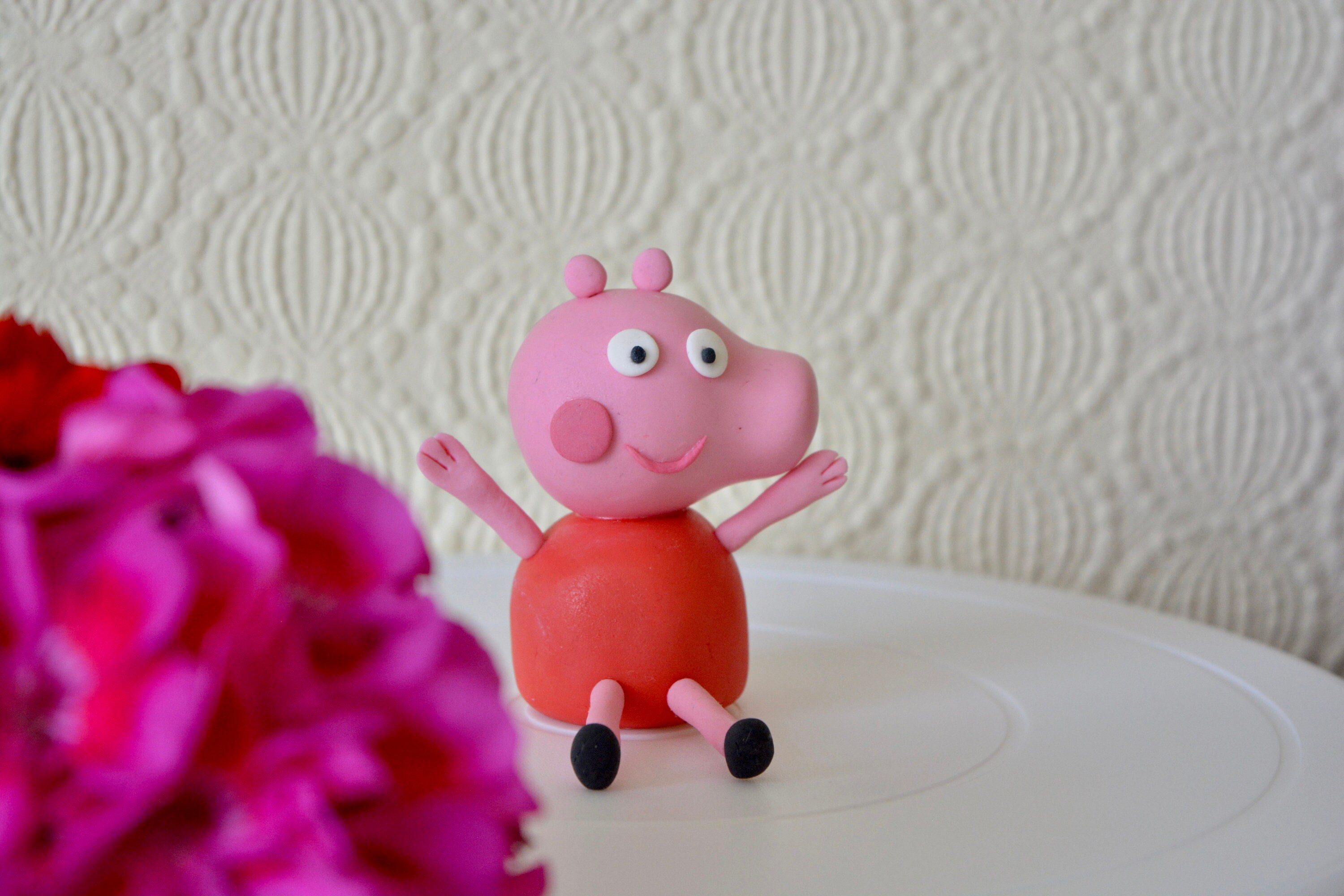 Peppa Pig Cake Topper - Etsy