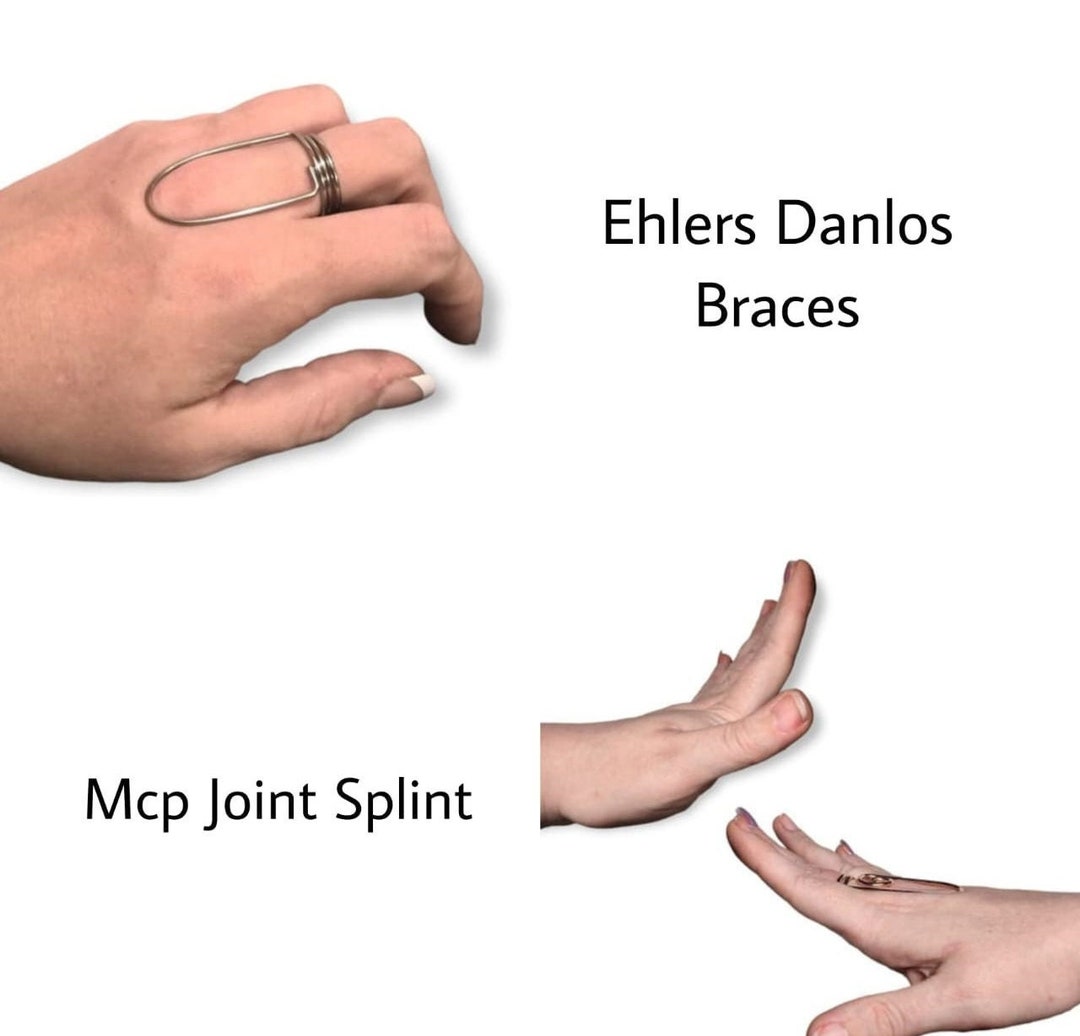 Arthritis Finger MCP Joints Splint Brass or Sterling Silver - Etsy
