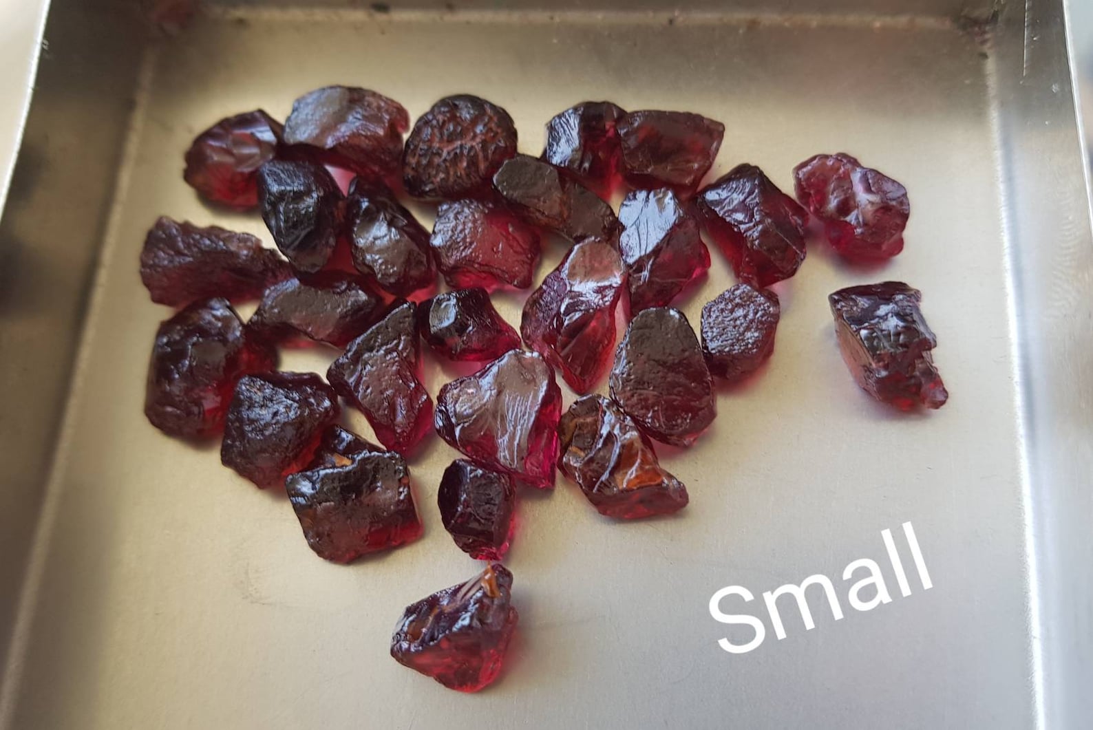 Rough Garnet Natural Red and Pink Garnet Untreated January - Etsy