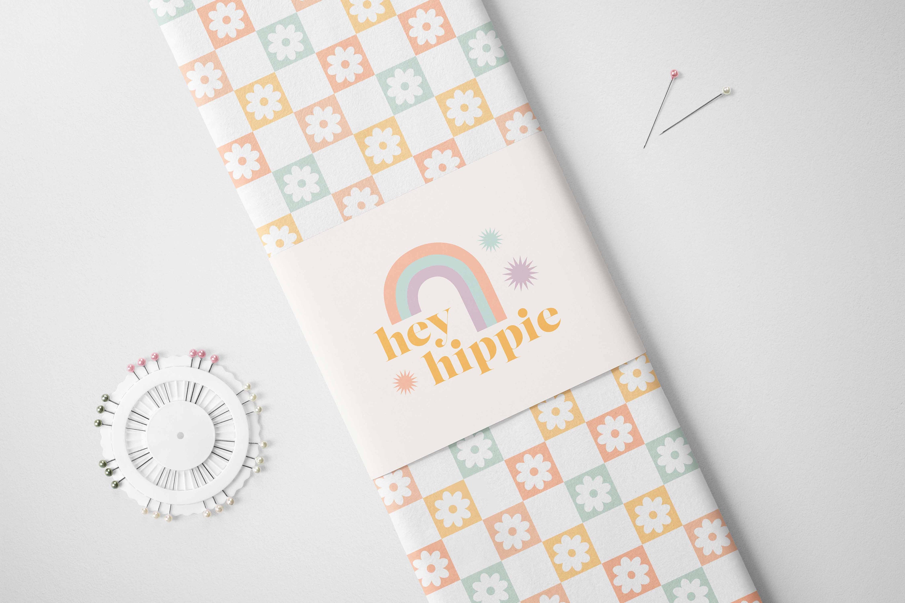 Flower Checkers 6 | Digital Pattern — heyhippie