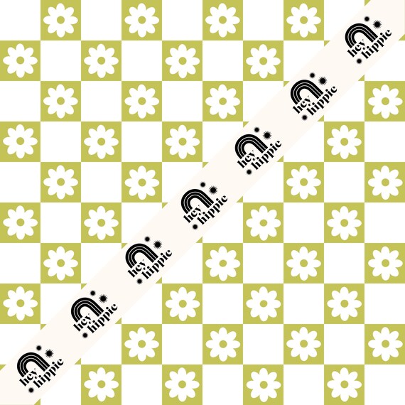 Flower Checkers 5 Digital Pattern | Etsy