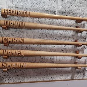 Custom Carved Baseball Bat Personalized Gift for Dad Him Man - Etsy