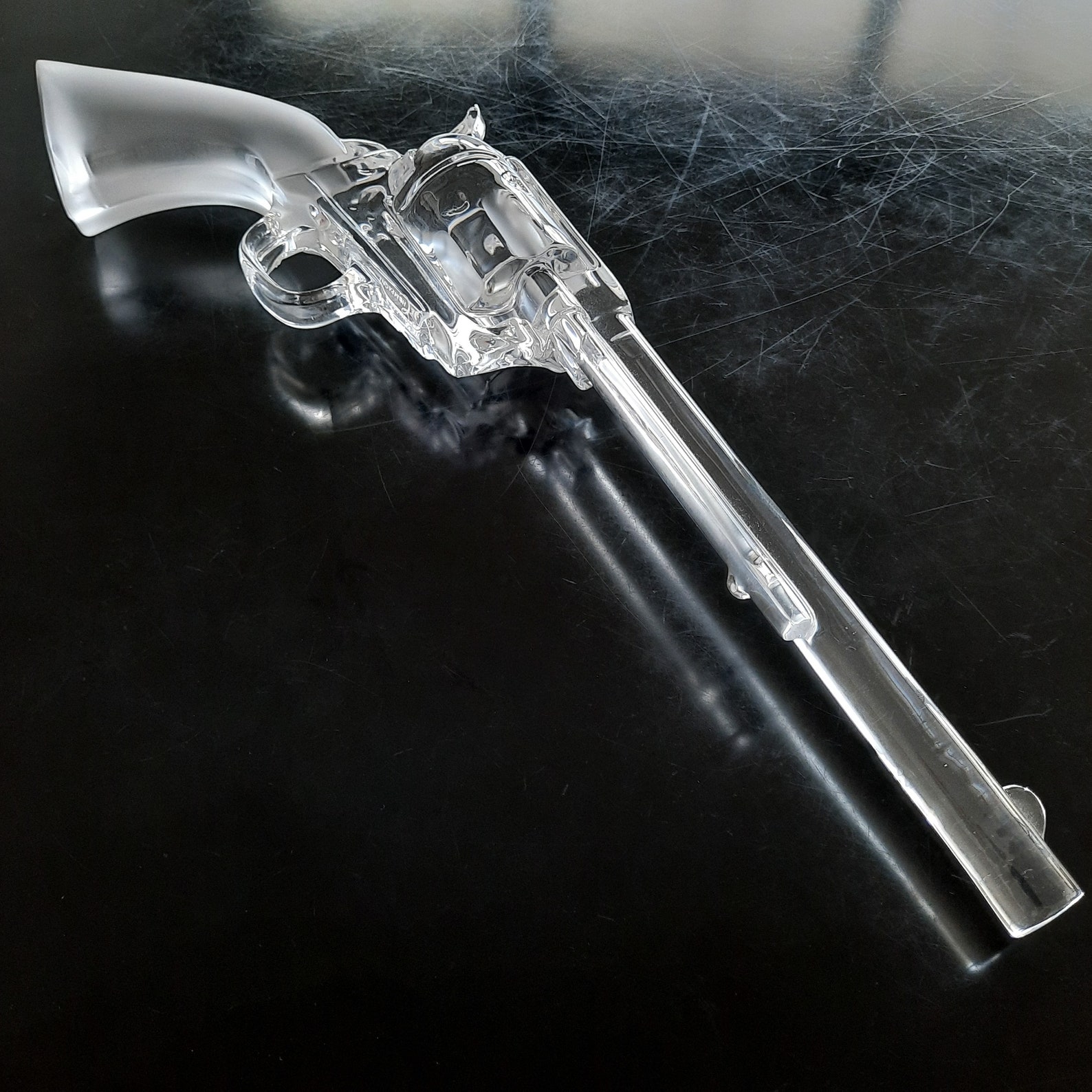 Colt Peacemaker Crystall Glass Gun Pistol Made by Royales De - Etsy