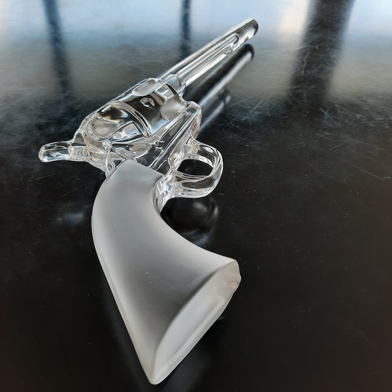 Colt Peacemaker Crystall Glass Gun Pistol Gemaakt door - Etsy Nederland