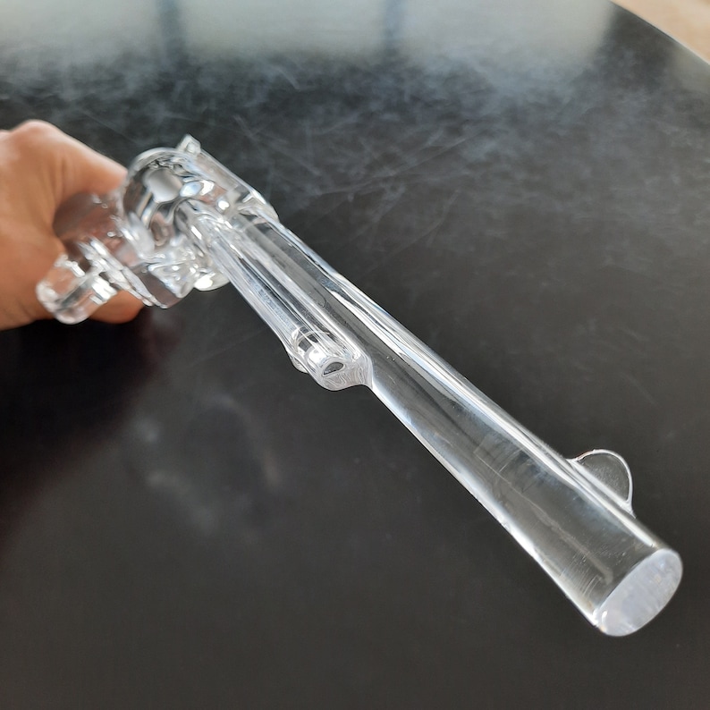 Colt Peacemaker Crystall Glass Gun Pistol Made by Royales De - Etsy