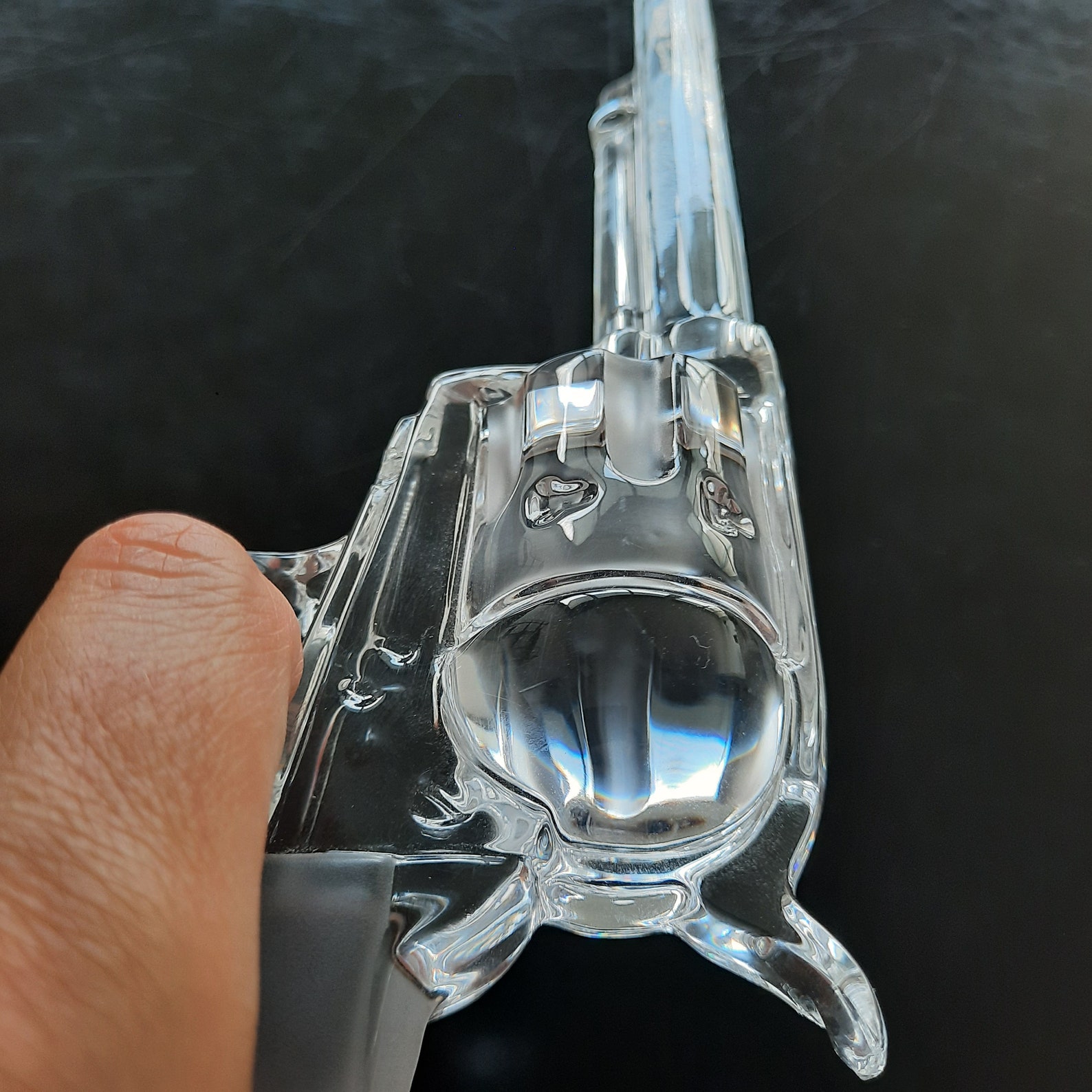 Colt Peacemaker Crystall Glass Gun Pistol Made by Royales De - Etsy