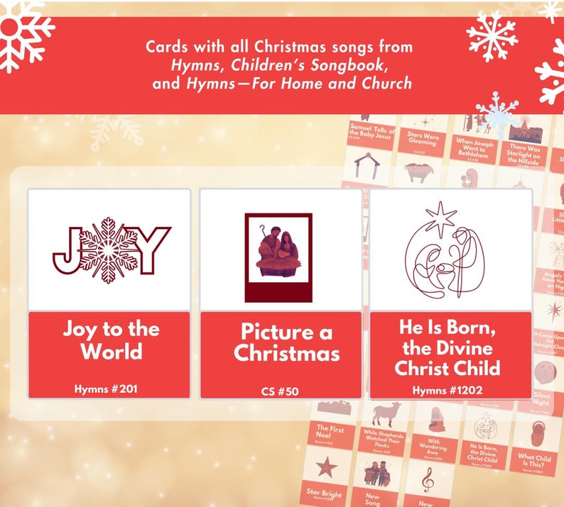 Christmas Singing Time for Primary With the Primary Singing Machine - Etsy