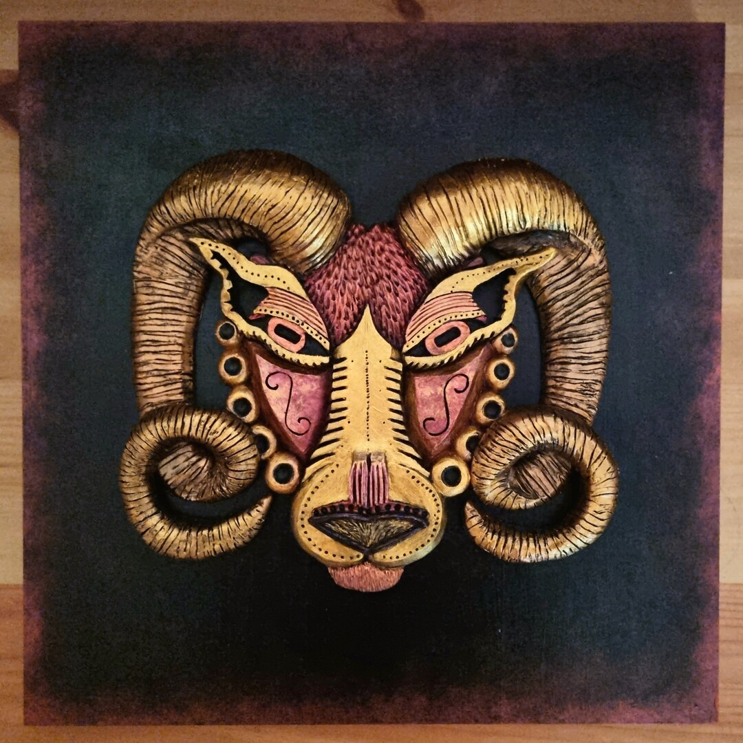 Aries Zodiac Original Sculpture - Etsy