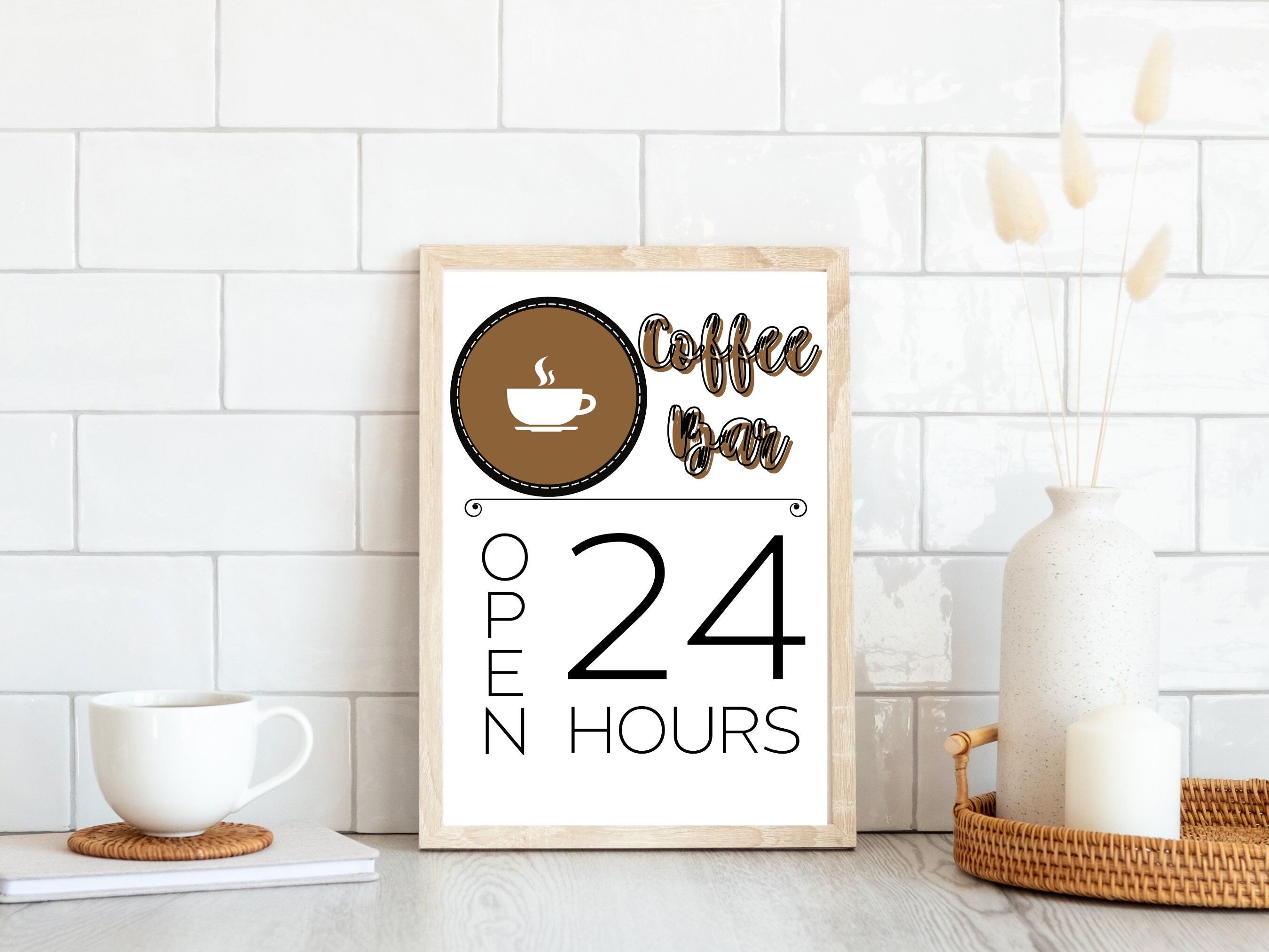 Coffee Open Sign Coffee Bar Sign Coffee Bar Decor Coffee - Etsy